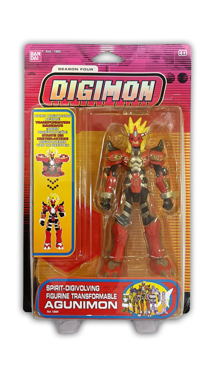 Digimon spirit digivolving figurine transformable agunimon – Zappas-Toys