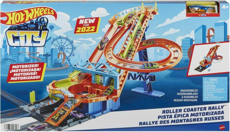 Hot Wheels Roller Coaster Rally City |Zappas-Toys